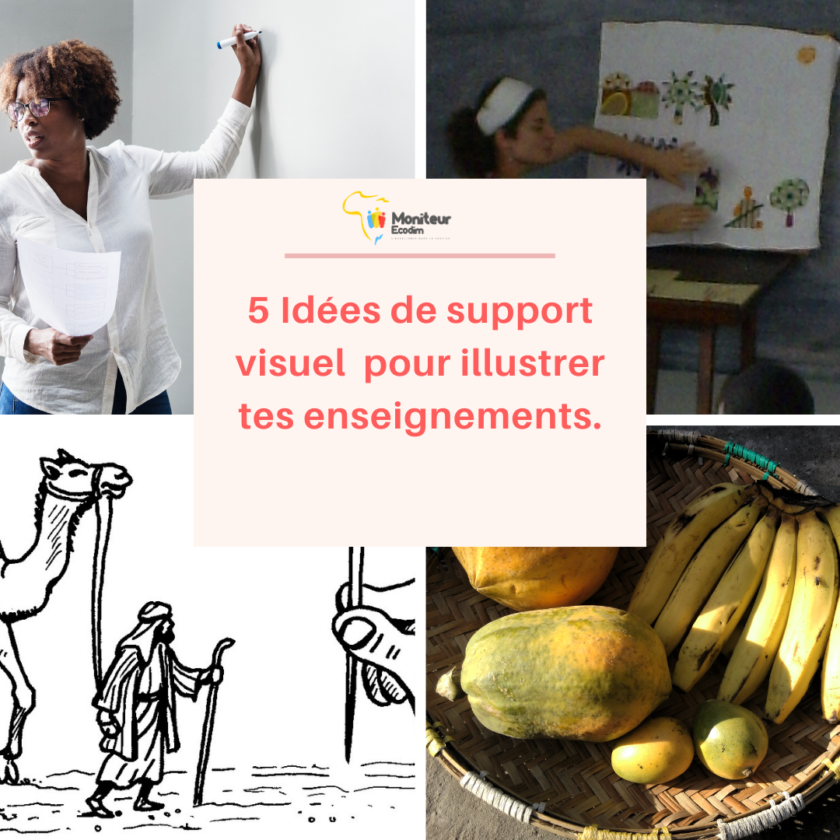 Cinq idées de supports visuels. - Moniteurecodim